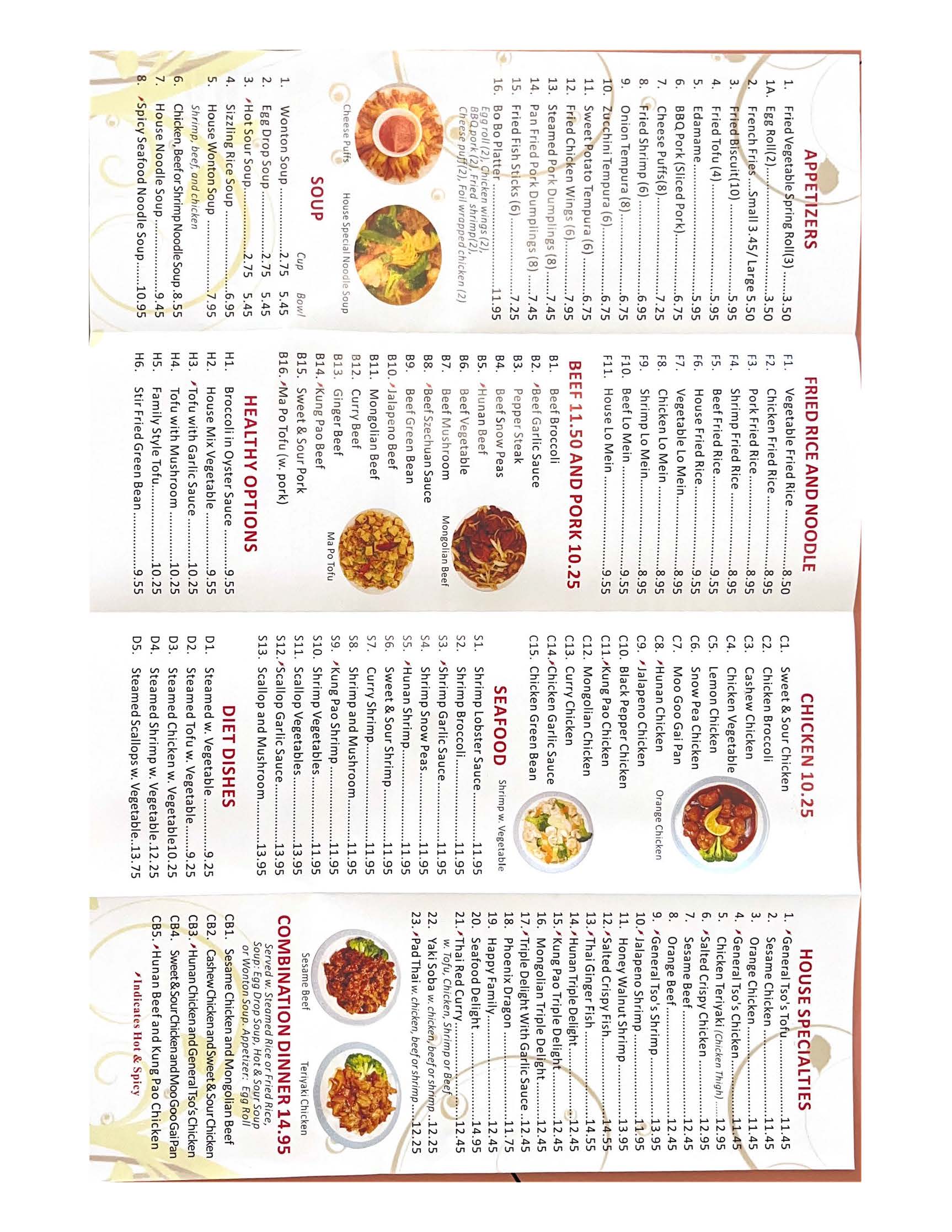 Our Menu | Imperial Hunan - Houston TX